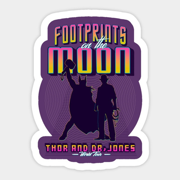 10cm 1pcs American Thor and Dr. Jones Sticker for Waterproof DIY Decals ...