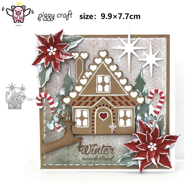 New craft metal cutting dies cut die mold Christmas star house ...