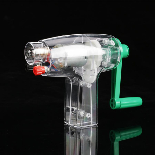 Mechanical Dynamo Hand Crank Driven Electricity Generator Manual ...