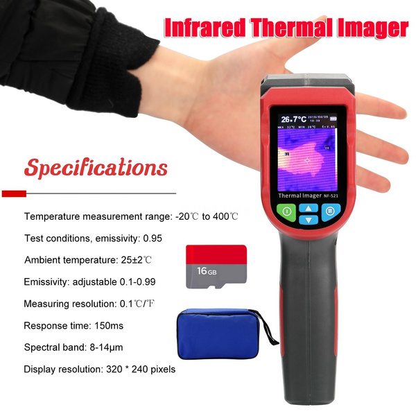 2.4 Inch Portable Infrared Thermal Imager Handheld Imaging Camera ...