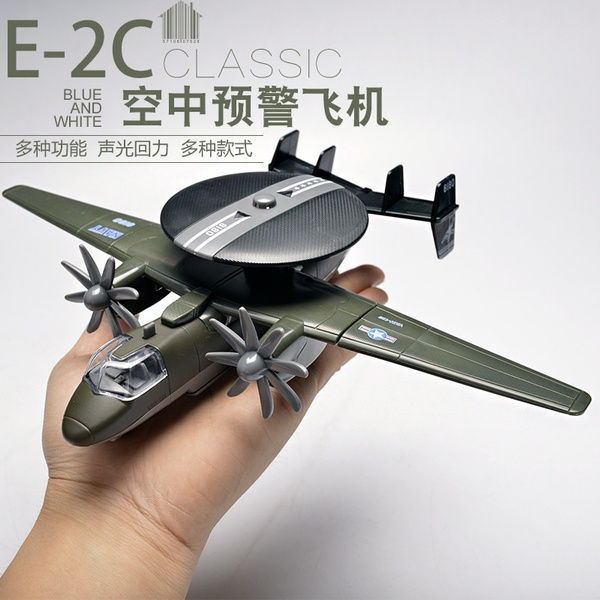 Children's toys, aircraft models, E-2C early warning aircraft, sound ...