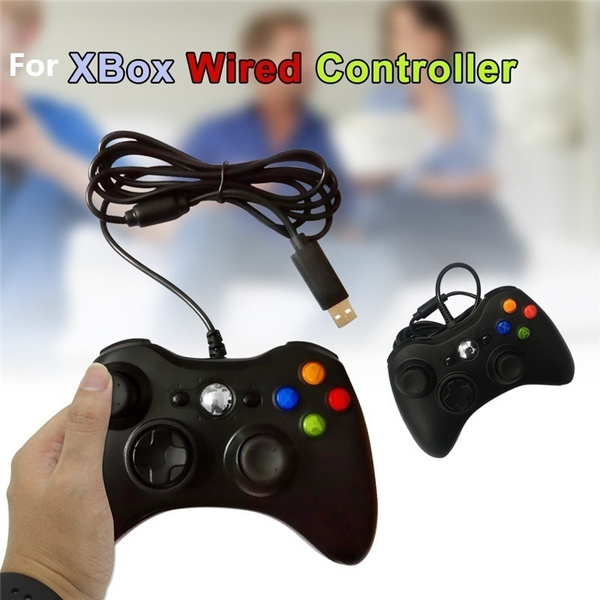 Black Wired Controller for Xbox360 Windows & Console PC USB Wired | Wish