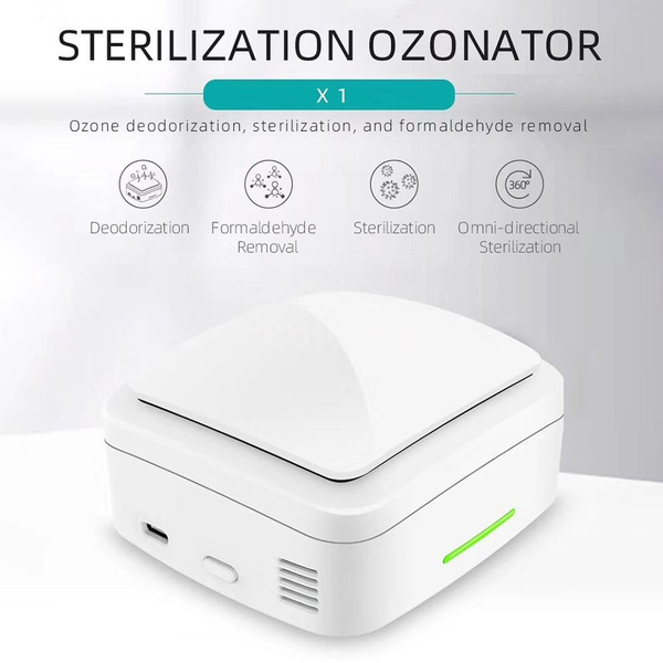 Portable O-zone Generator Mini Air Purifier S-terilizer Deodorizer ...