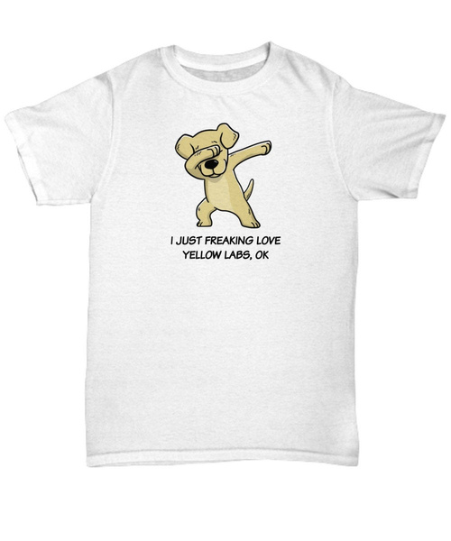 Yellow Lab Shirt, Yellow Lab T-Shirt Gift | Wish