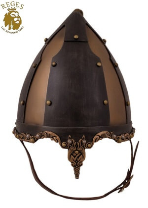 Original Rus Helmet with horse hair plume Steel Leather Decorated ...