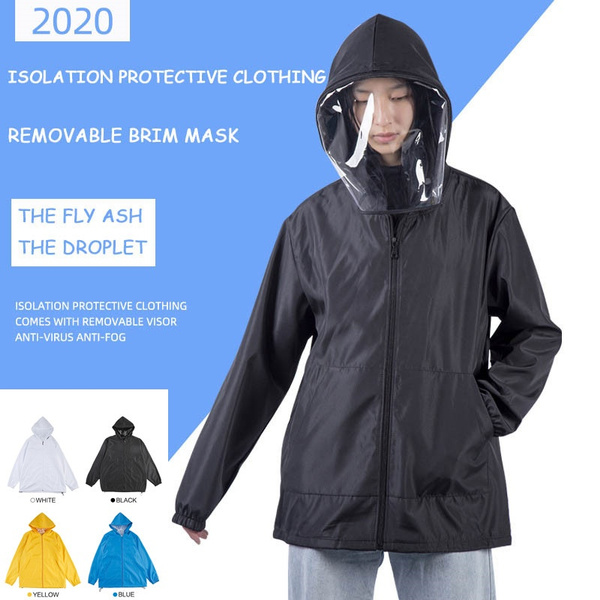Isolation-Suit Reusable Anti Droplet Dust Isolation Clothing Jacket ...