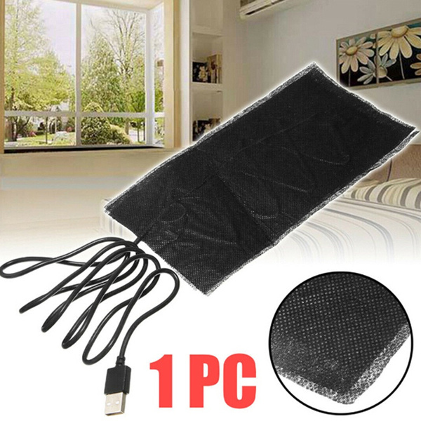 USB Carbon Fiber Heating Pad Washable Electric Cloth Heater Sheet with ...