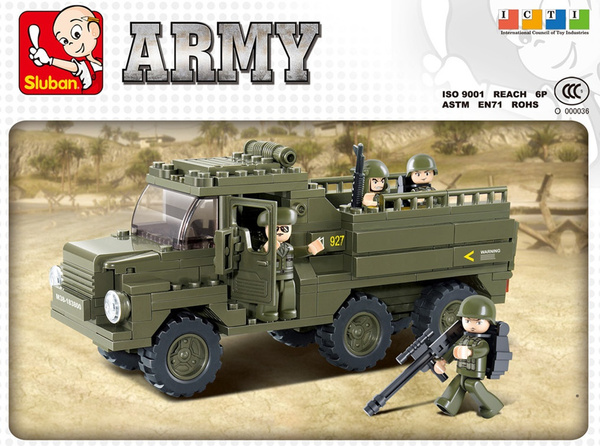 ARMY APC Blocks Bricks Army Children Toys Army Blocks WW2 Education ...
