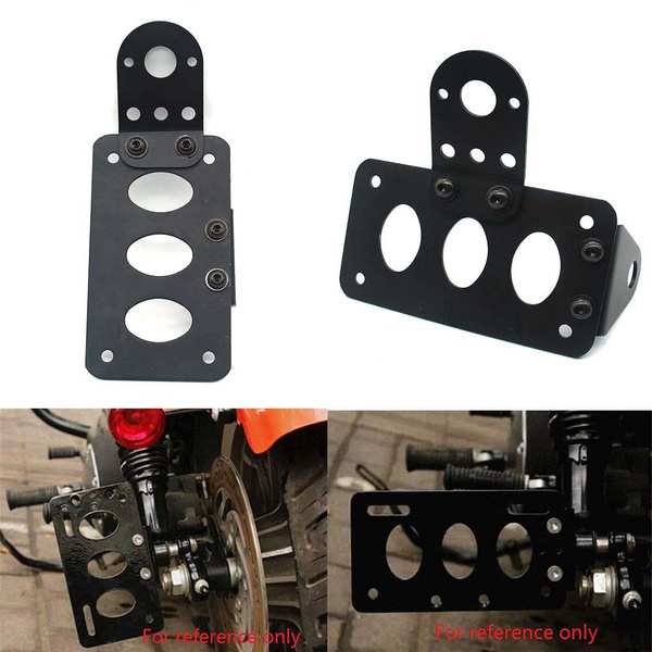 Motorcycle Side Mount License Bracket Holder License Plate For Harley ...