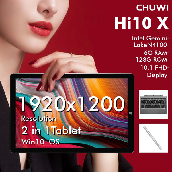 2020 CHUWI New 2 in 1 Tablet PC Hi10 X Win10OS 10.1 Inch of FHD IPS ...