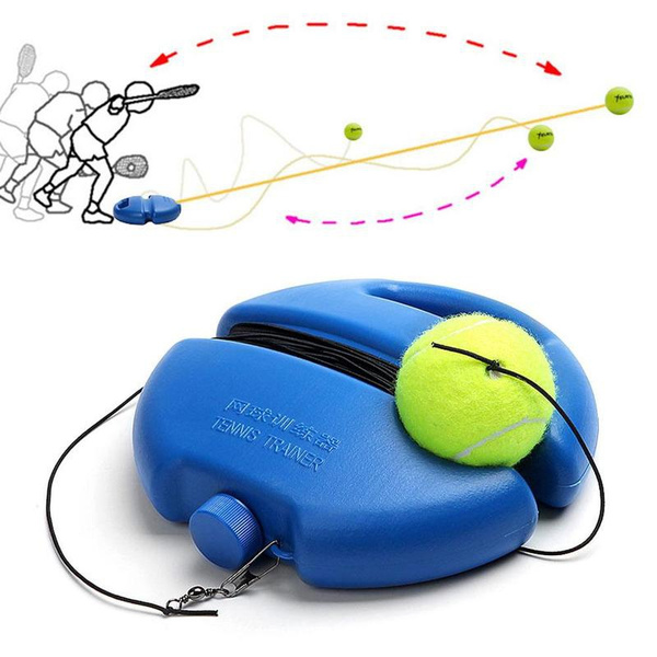 Portable Tennis Swing Ball Professional Rebound Home Training Beginners ...