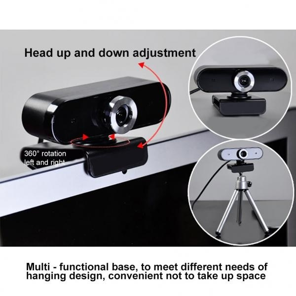Professional Rotatable USB Video Recording HD Webcam Camera with ...