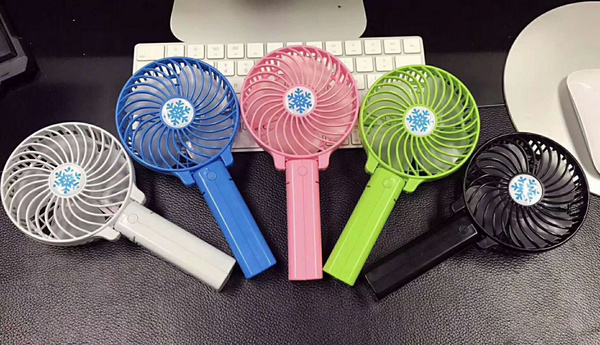 Mini Handheld Rotating Fan Cute Oversized Wind Portable Folding Fan | Wish