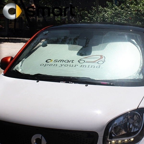 For Smart Logo Car Windshield Sunshade Visor Cover for Smart FORTWO ...