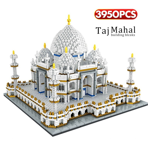 3950pcs Diamond Building Blocks Taj Mahal Palace Model India Famous ...
