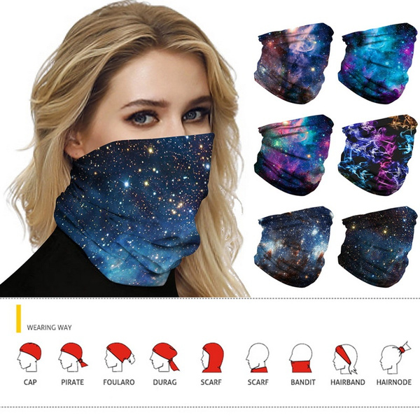Unisex Sports Tube Scarf Running Hiking Riding Bandana Neck Gaiter ...