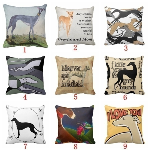 Greyhound Mom Pillow | Wish