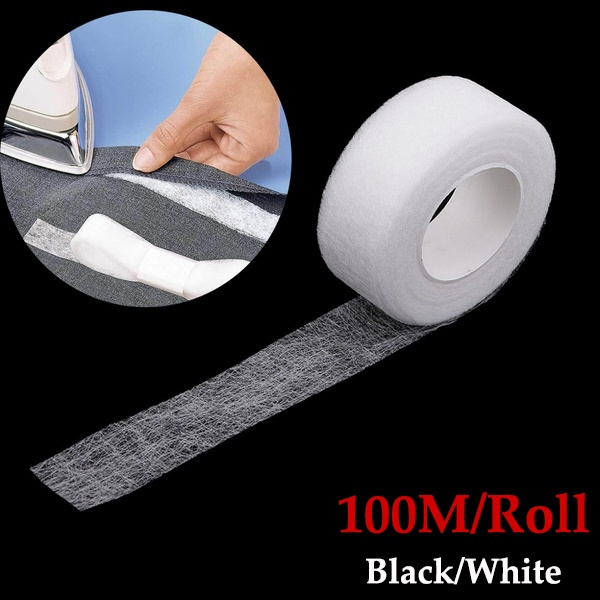 10m X 10mm Sewing Garment Accessories Iron-on Fusible Bonding Lace ...