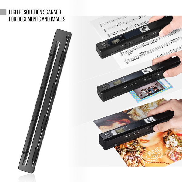 Portable Handheld Wand Wireless Scanner For A4 Document 900DPI iScan ... Portable Handheld Wand Wireless Scanner For A4 Document 900DPI iScan ...