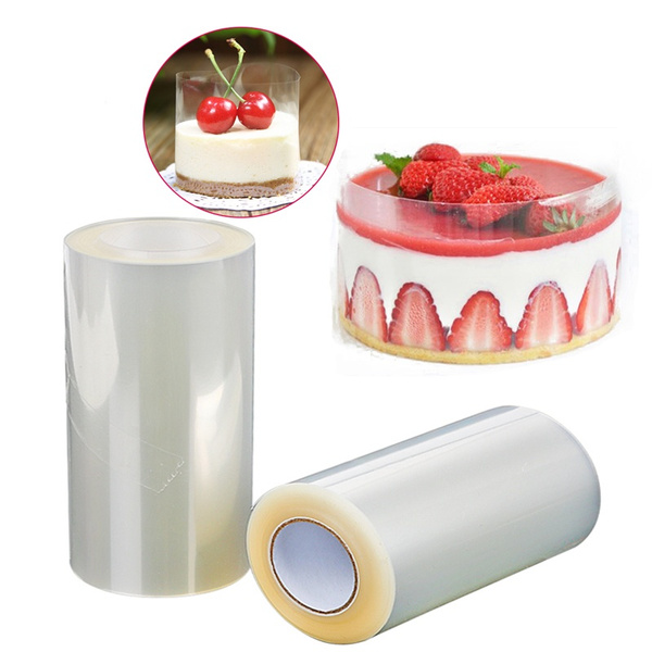 1 Roll Transparent Mousse Surrounding Edge Wrapping Tape Baking Cake ...