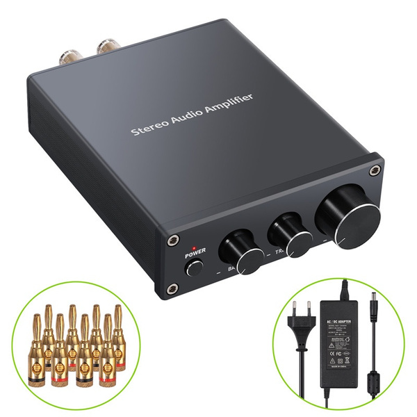 Audio Amplifier Mini Hi-Fi Class D Integrated Amp Digital Power ...