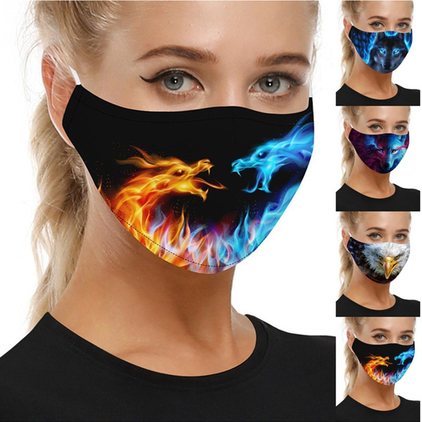 Unisex Print Mouth Mask Breathable Washable and Reusable | Wish