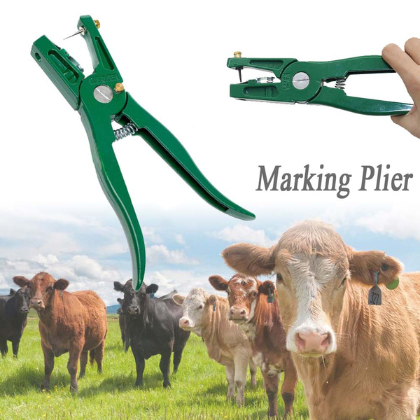 Metal Useful Animal Farm Livestock Identification tool Installer Tool ...