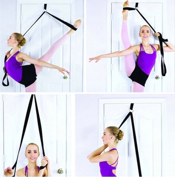 Ballet Ribbon Yoga Stretch Strap Stretch Dance Ballet Exercise ...