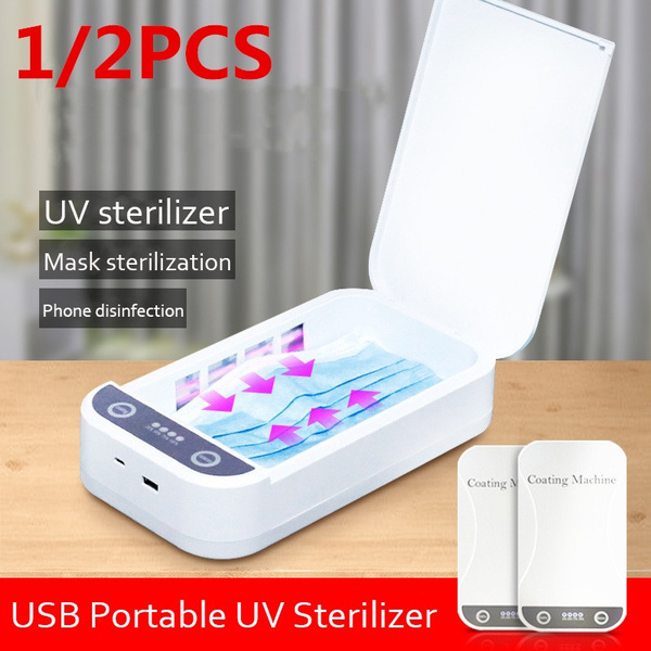 UV Cell Phone Sanitizer Portable Smart Phone Sterilizer Aromatherapy ...