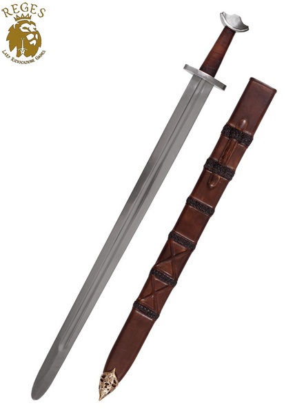 Original Viking Temple Sword Training Scabbard Practical Blunt Battle ...