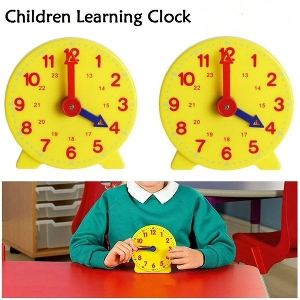 1PCS Student Learning Clock Time Learings Kids Educational Toys | Wish