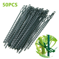 50pcs Adjustable Plastic Plant Cable Ties Reusable Cable Ties for ...