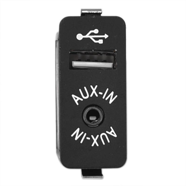 Car USB AUX in Plug Auxiliary Input Socket Adapter for BMW E63 E81 E87 ...