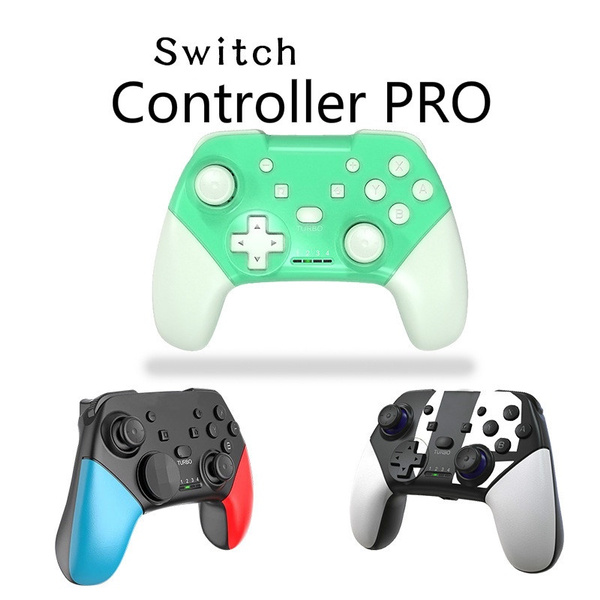 2020 New Red & Blue Bluetooth Wireless Handle Game Controller Pro ...