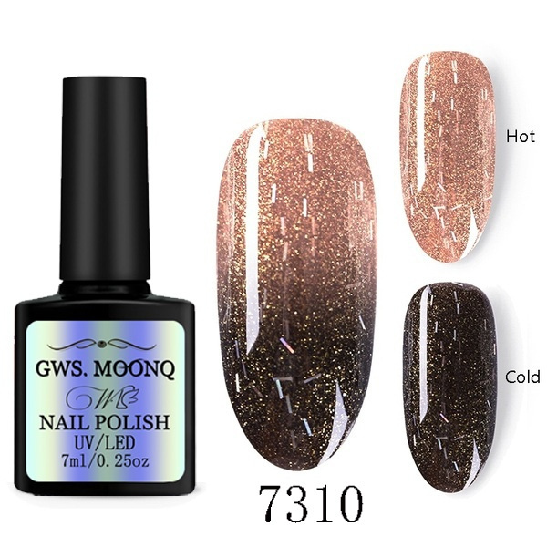 GWS MOONQ Gel Polish UV Vernis Semi Permanent Primer Top Coat 7ML Gel ...