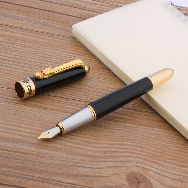 JINHAO 1000 stationery classic Iridium pen black Long wave popular ...