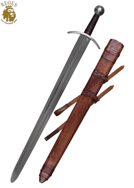 Original Medieval One Handed Tear Drop Sword Practical Blunt Battle ...