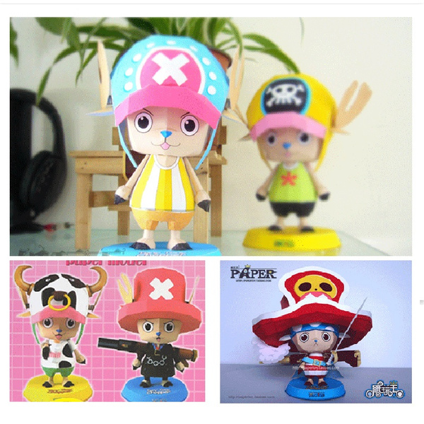 DIY Papercraft One Piece Figure Chopper PaperModel 3D Puzzle Handwork ...