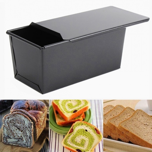 New Non-stick Box Loaf Tin Kitchen Pastry Bread Cake Baking Bakeware ...