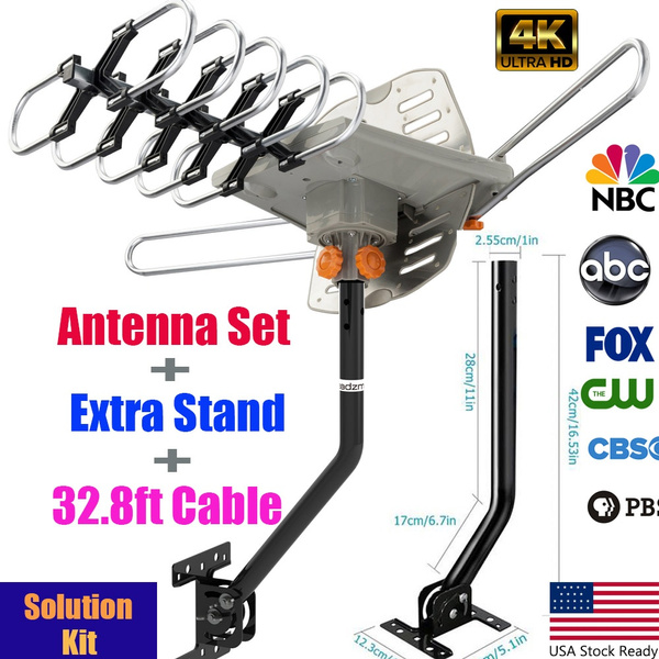 TV Antenna Aerial Professional Solution Kit Antenna with Antenna Stand ...