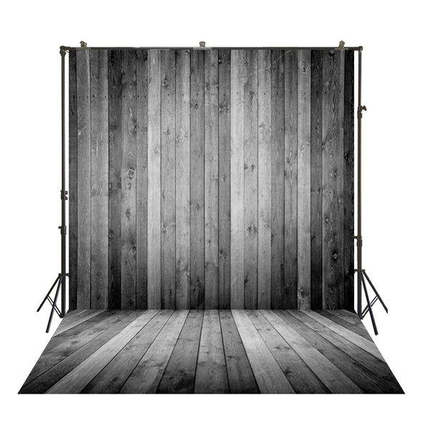 Interior Vintage Grey Wood Grainy Backdrop Portrait Background Large ...