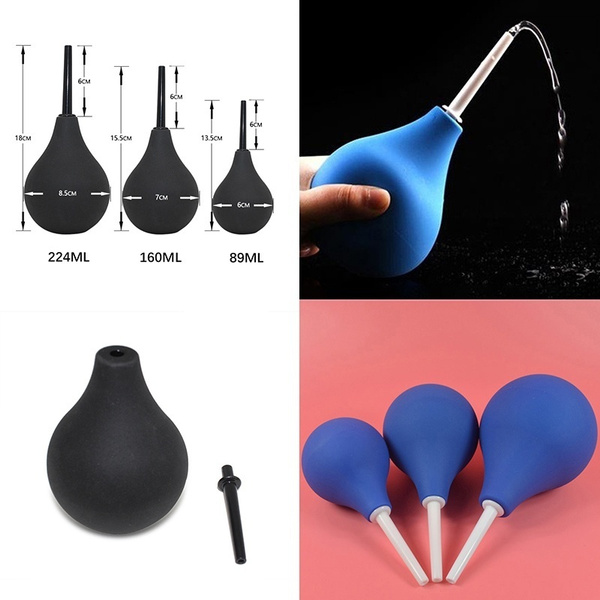 2020 New Funny Rectal Syringe Clean Stream Anal Douche Enema Colon ...