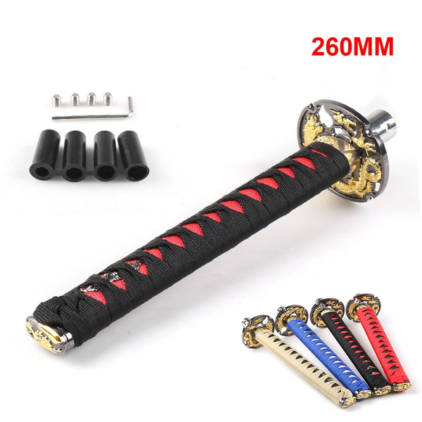 Universal 260MM JDM Katana Samurai Sword Shift Knob Shifter with ...