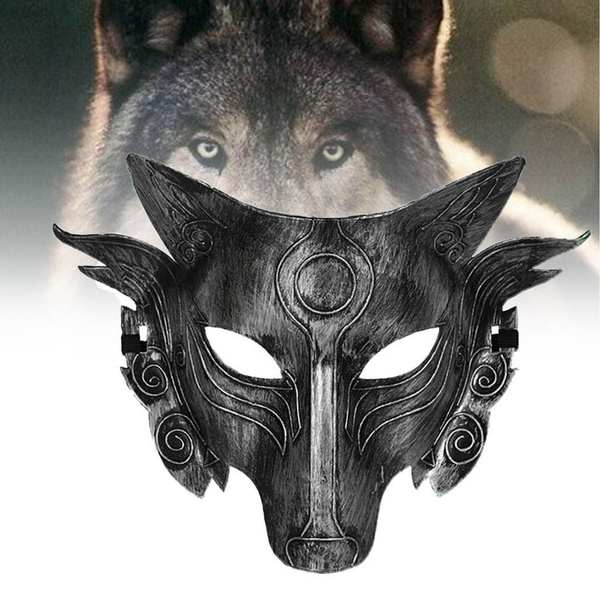 Cosplay Wolf Costume Mask Full Face Mask for Men Women | Wish