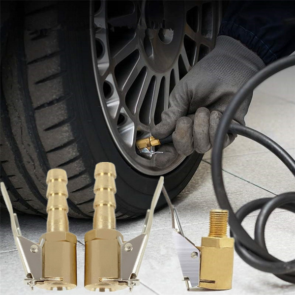 Car Inflation Nozzle Adapter Chuck Tire Inflation Head Air Pump Fast ...