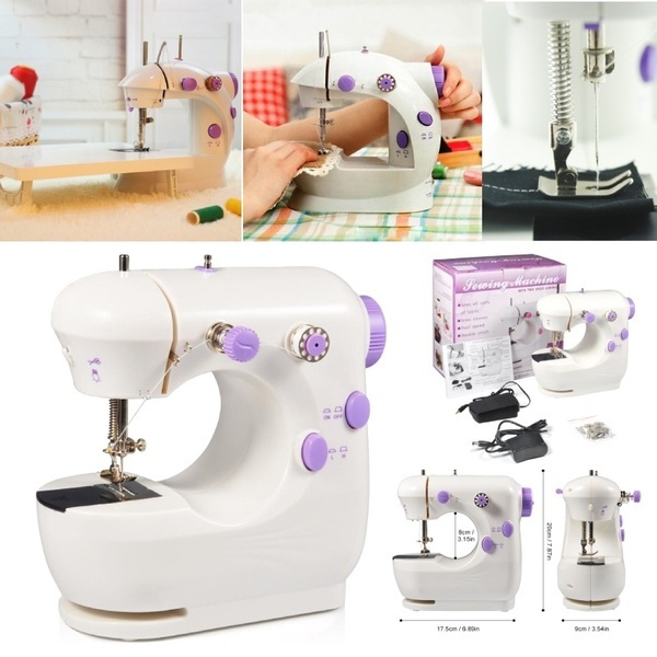 Multi-Function Electric Sewing Machine Two-wire Two-speed Portable ...
