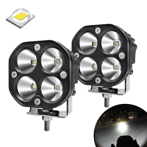 2PCS Luxurious Multifunctional 20W LED Spot Light Bar Spot Beam Offroad ...