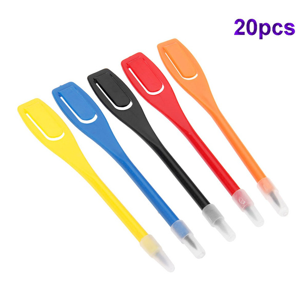 20pcs Plastic Score Card Pencil Clip Score Pens Pencil Golf Scoring Pen ...