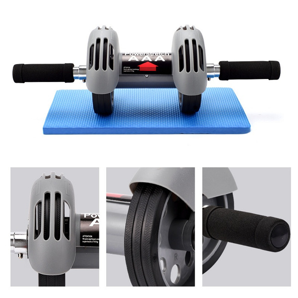 Automatic Rebound Abdominal Wheel Abdominal Exercise Wheel Double