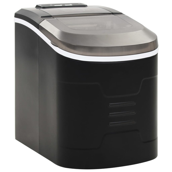 Black ice maker 2.4 L 15 kg / 24 h Eiswürfelbereiter ijs maker machine ...